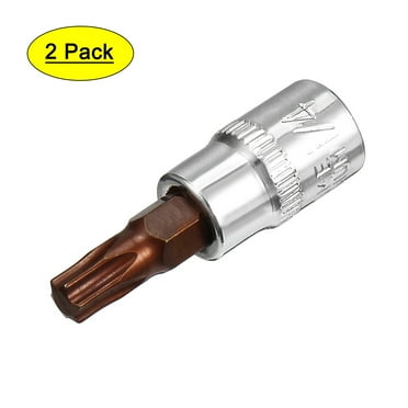Unique Bargains 2 Pcs 1/4" Drive Socket Breaker L Shape Extension Bar ...