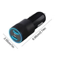 60W Fast Car Charger, Dual USB C Port Car Charger Adapter with Quick ...