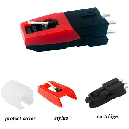 2 Pack Universal Record Player Cartridge, Replacement Vinyl Turntable ...