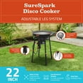 Loco Cookers 22 Inch SureSpark Disco Cooking Steel Cooker with ...