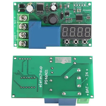 Battery charging controller, automatic start/stop module of the charge ...