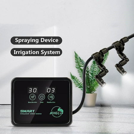 HEIBIN Electronic Timer Automatic Mist Rainforest Spray System Kit ...