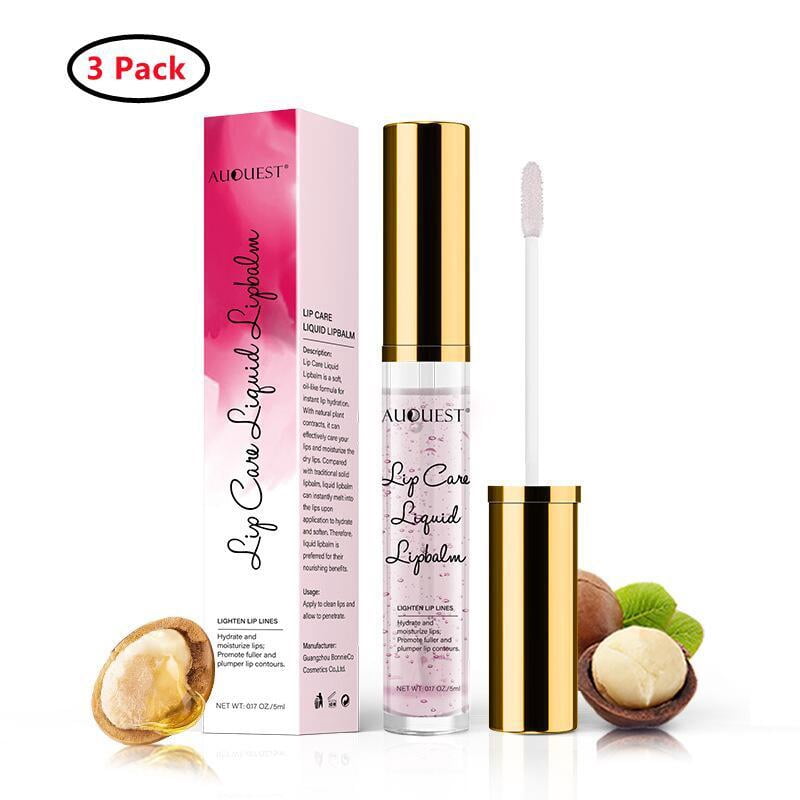 Lip Oil Gloss, Hydrating Non-Sticky Lip Oil, 100% Natural Oil ...