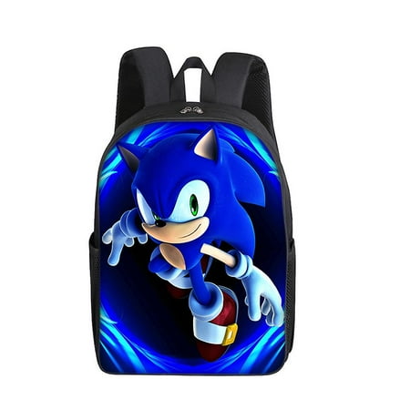 Sonic The Hedgehog 3d Backpack Student Books Rucksack Pouch Boys Gifts ...