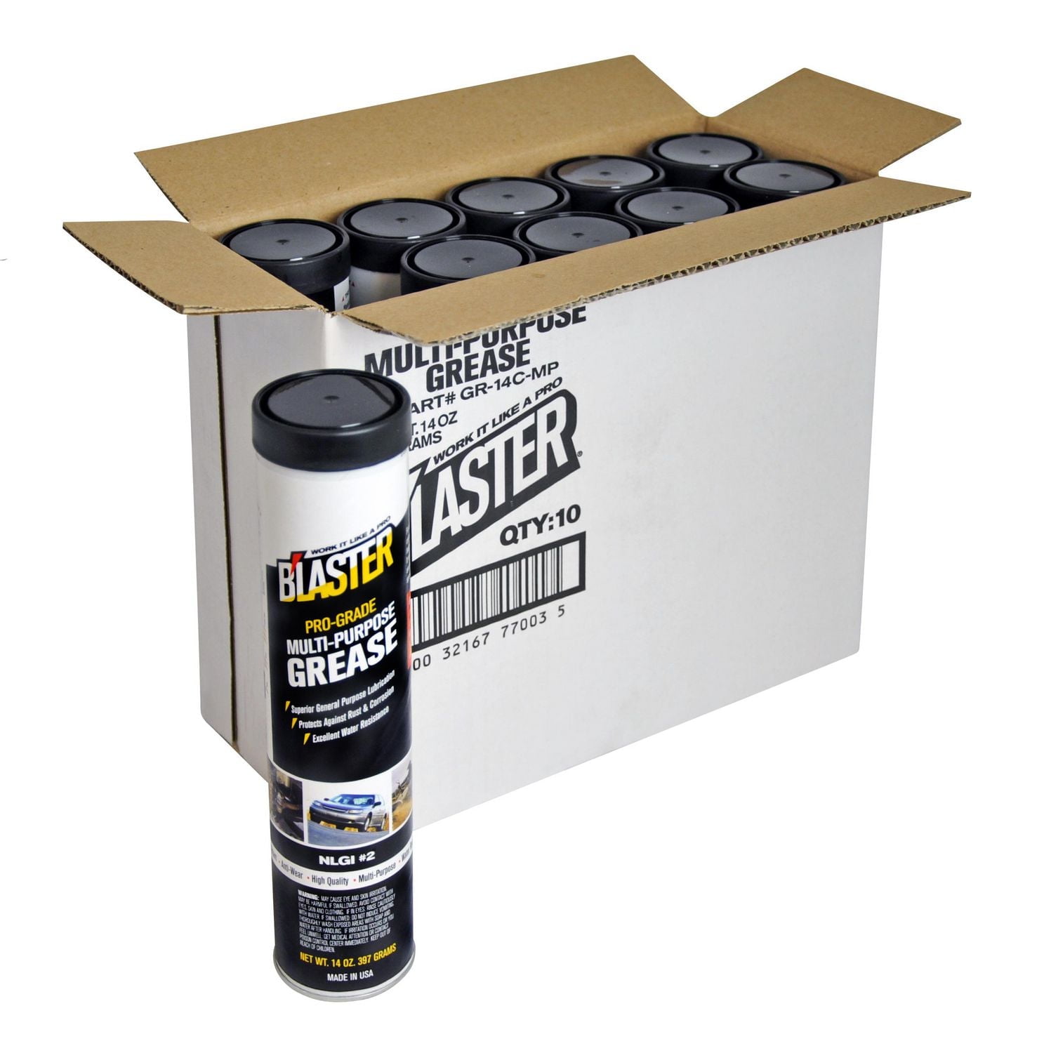 Blaster Pro-Grade Multi-Purpose Grease - 10 Pack - Walmart.ca