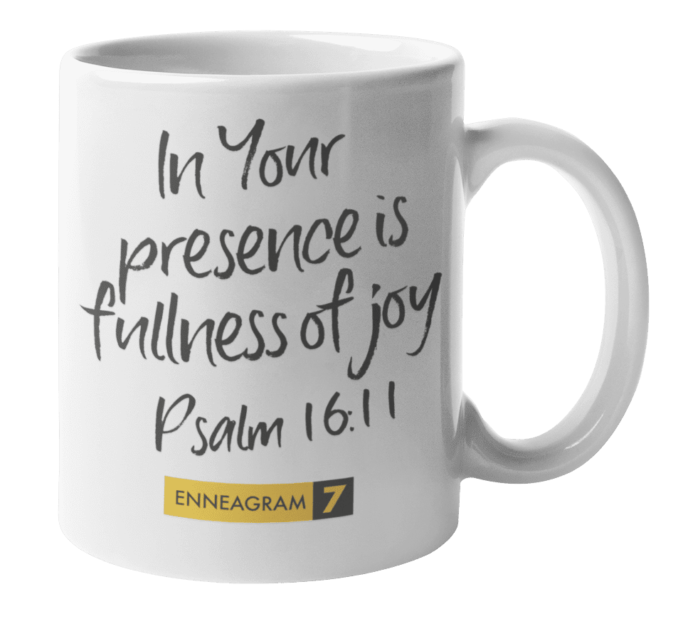 Fullness of Joy Psalm 16:11 White Ceramic Mug Home & Living Drinkware ...