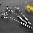 2025 Stainless Steel Semi Automatic Hand Push Whisk with Wider Head ...