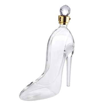 Unique 750 ML High Heel Stiletto Whiskey Decanter, Hand-Blown Lead-Free ...