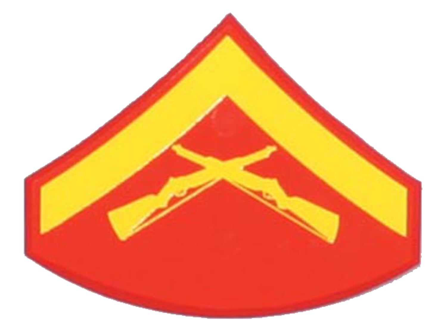 USMC E-3 Lance Corporal Decal - Veteran Owned Business - Walmart.com