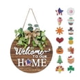 CaiTeLin Replaceable Welcome Sign Durable Construction, Front Door ...