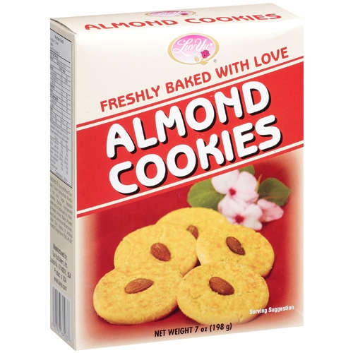 Luv Yu Honey Almond Cookies, 7 oz - Walmart.com