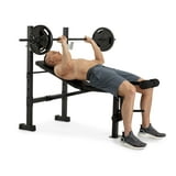 Weider Legacy Standard Bench and Rack, 410 Lb. Total Weight Capacity ...
