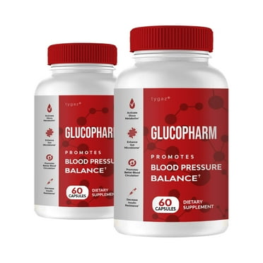 (2 Pack) Gluco 6 - Advanced Glucose Diabetic Support & Blood Sugar ...