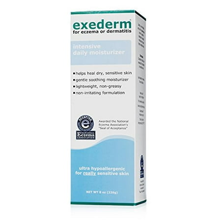 Exederm Intensive Daily Moisturizer for Eczema Dermatitis (8oz ...