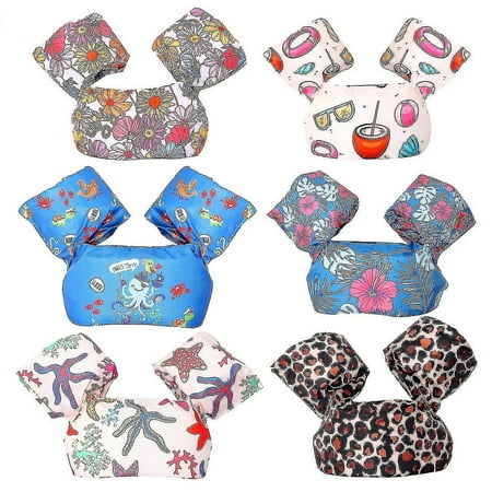 Safety Life Vest Children's Swim Puddle Jumper Arm Rings Vest | Walmart ...