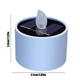 PBAZIH Solar Flameless Candle Lights, 6 Pack Outdoor LED Flickering ...