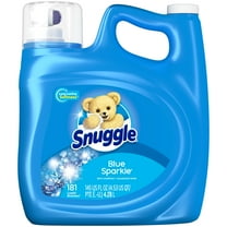 Snuggle Exhilarations Fabric Softener, Blue Iris & Ocean Breeze, 96 Oz, 112 Loads - Walmart.com