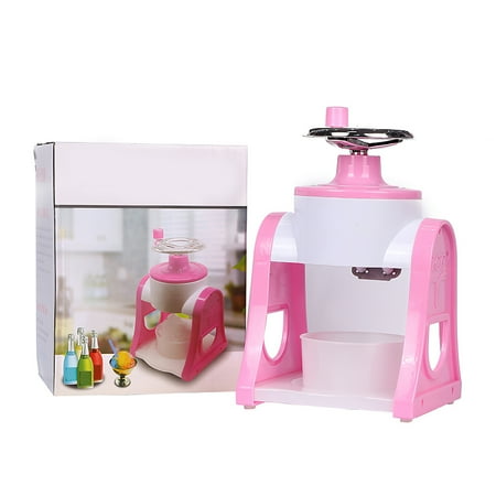 Kasachoy Manual Snow Cone Machine Hand-Crank Ice Slush Machine ...
