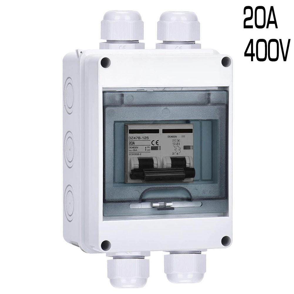 RANMEI PV Disconnect Box DC400V-500V Circuit Breaker Solar System ...