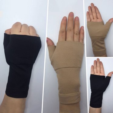 Truform Lymphedema Compression Gauntlet: 20-30 mmHg, Black, Medium ...