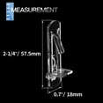 10pcs Locking Shelf Pins – 5mm Cabinet Shelf Pegs, Clear Plastic Shelf ...