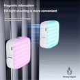 M22 Magnetic LED Selfie Light Phones Clip-on Dual Color Temperature ...