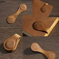 CCOCC 2026 New 3 Pcs Bookmark,Magnetic Leather Bookmark for School,Home ...