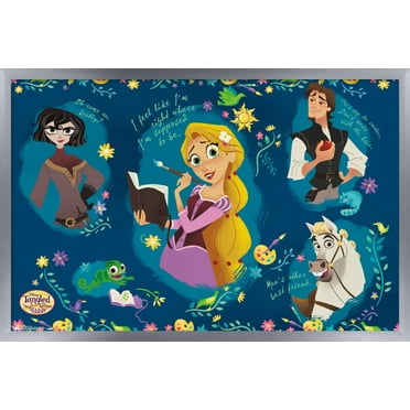Trends International Printed Disney Framed Posters, 14.72" x 22.37 ...