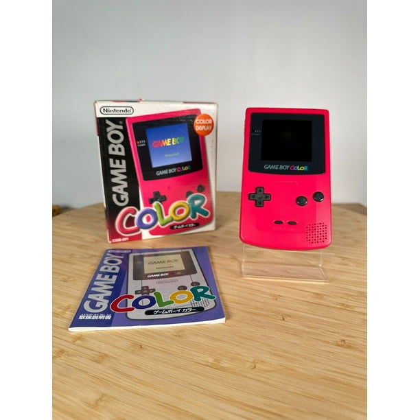Nintendo GameBoy Color Red Game Boy %100 OEM Genuine CGB-001 with ...
