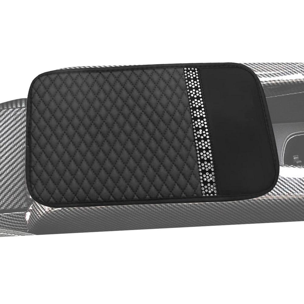 Tohuu Leather Car Armrest Cover Waterproof Car Console Cover with ...