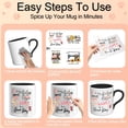 24PCS Funny Sewing UV DTF Cup Wrap UV DTF Transfer Paper Suitable for ...