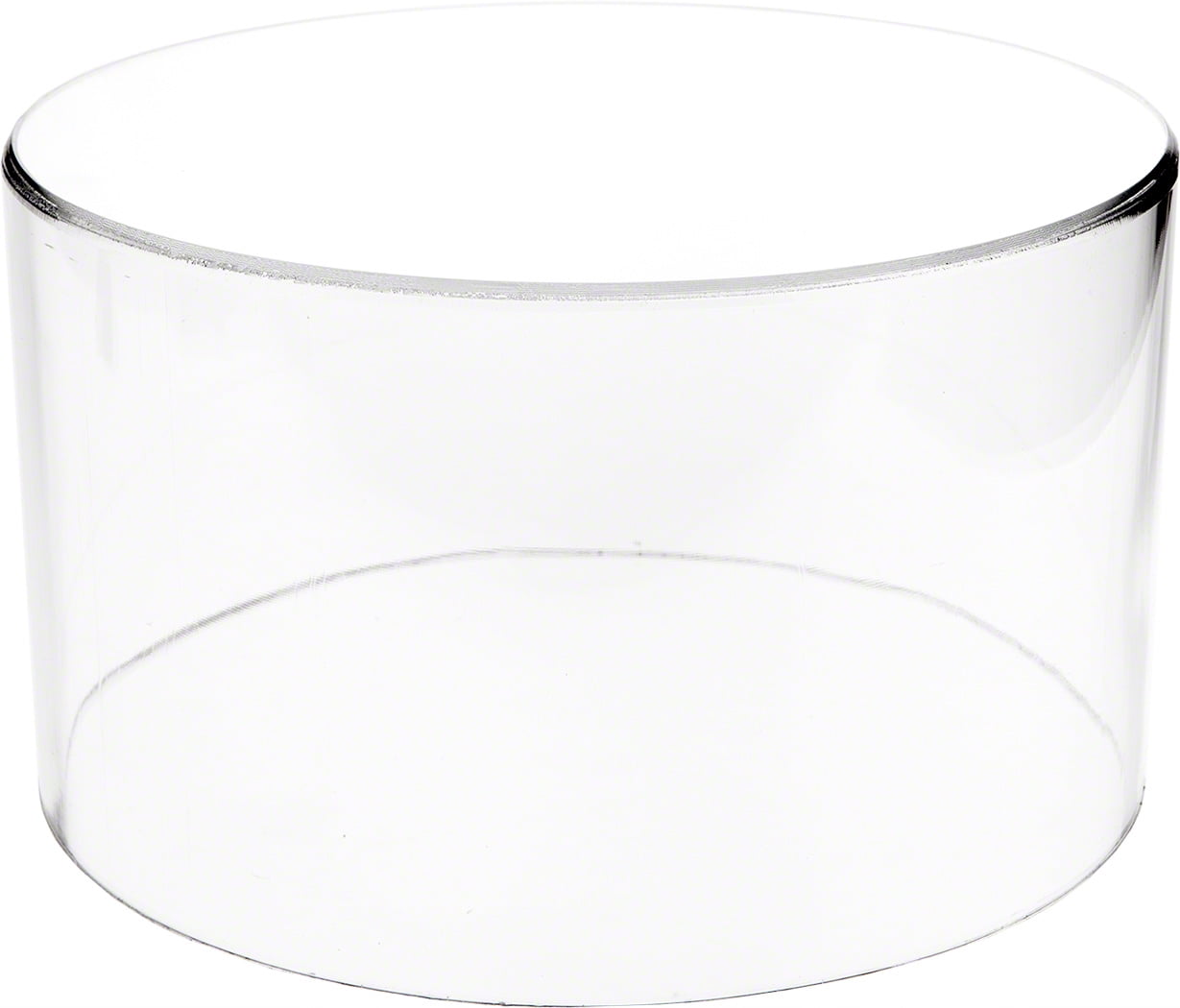 Plymor Clear Acrylic Round Cylinder Display Riser, 6 inches (Height) x ... Plymor Clear Acrylic Round Cylinder Display Riser, 6 inches (Height) x ...