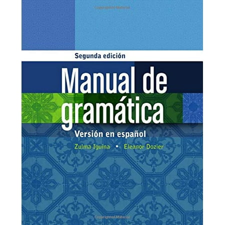Manual de gramática: En espanol (World Languages) | Walmart Canada