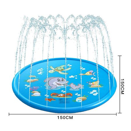 Sprinkler Splash Play Mat For Kids Children Outdoor Lawn Water Splash ...
