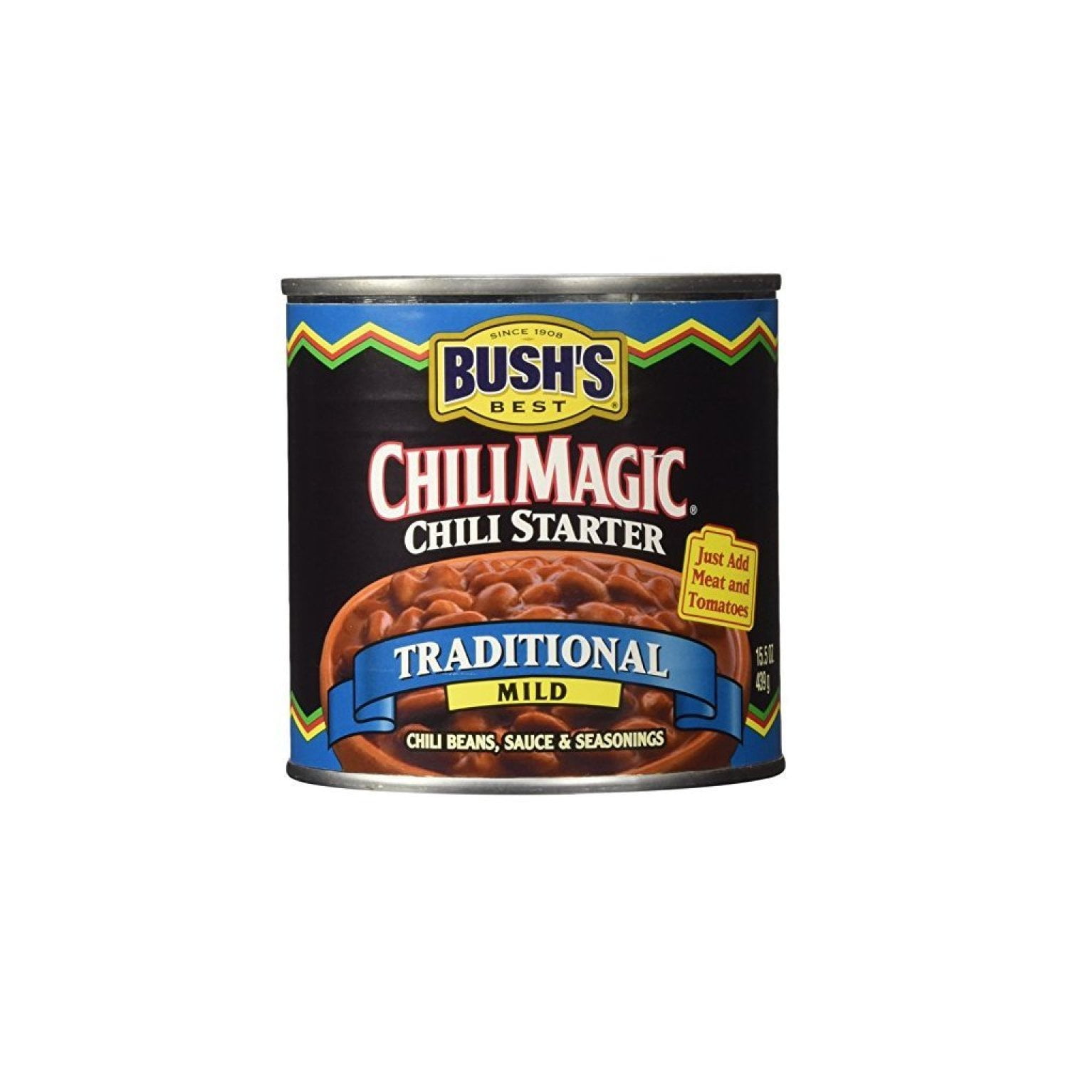 Bush's Chili Magic Chili Starter: Traditional Mild (3 Pack) 15.5 oz ...