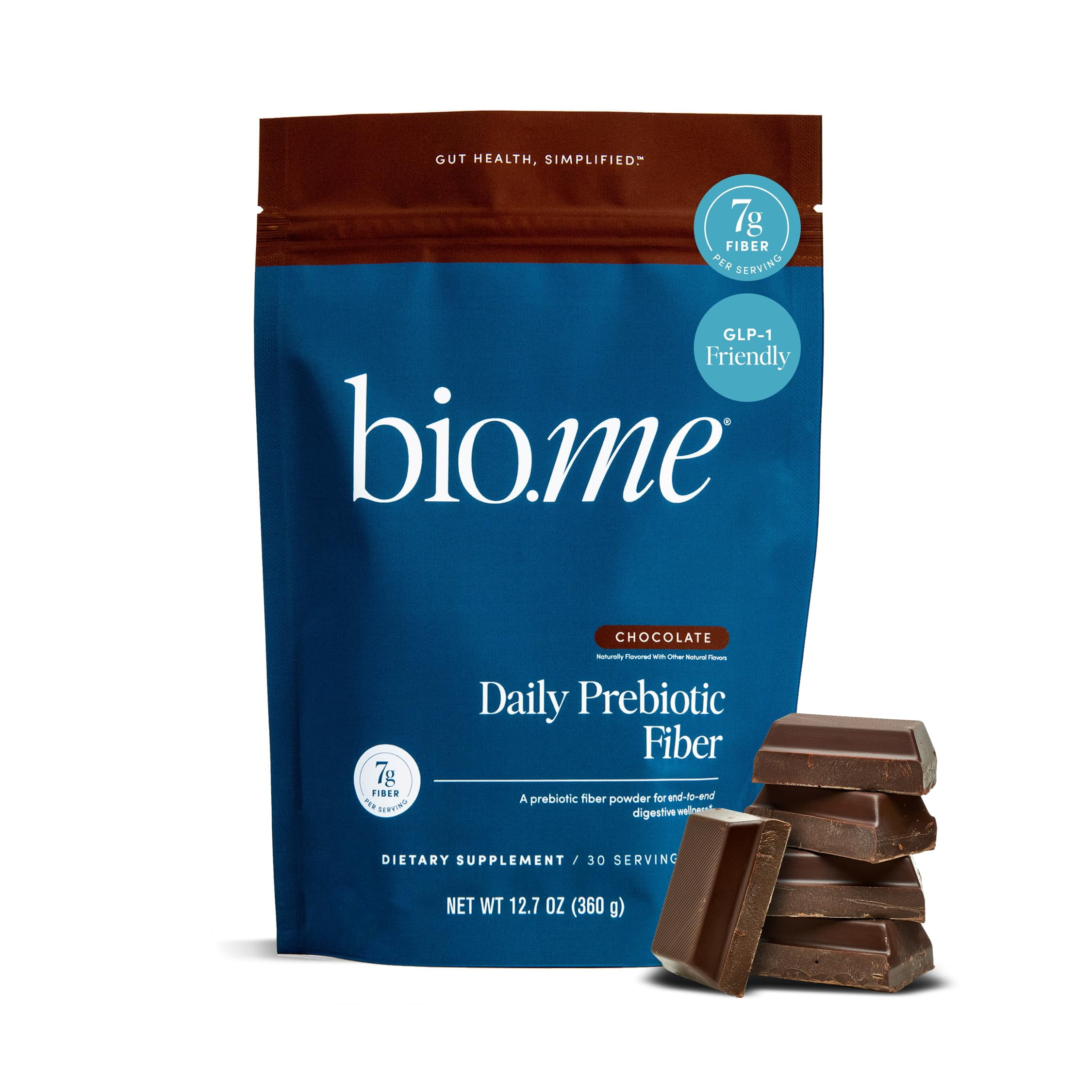 Suplemento de fibra Bio.me Daily Prebiotic Chocolate 210g | Walmart en ...