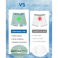 SURF CUZ Mens Swim Trunks with Compression Liner Mens Swimming Trunks 5 ...