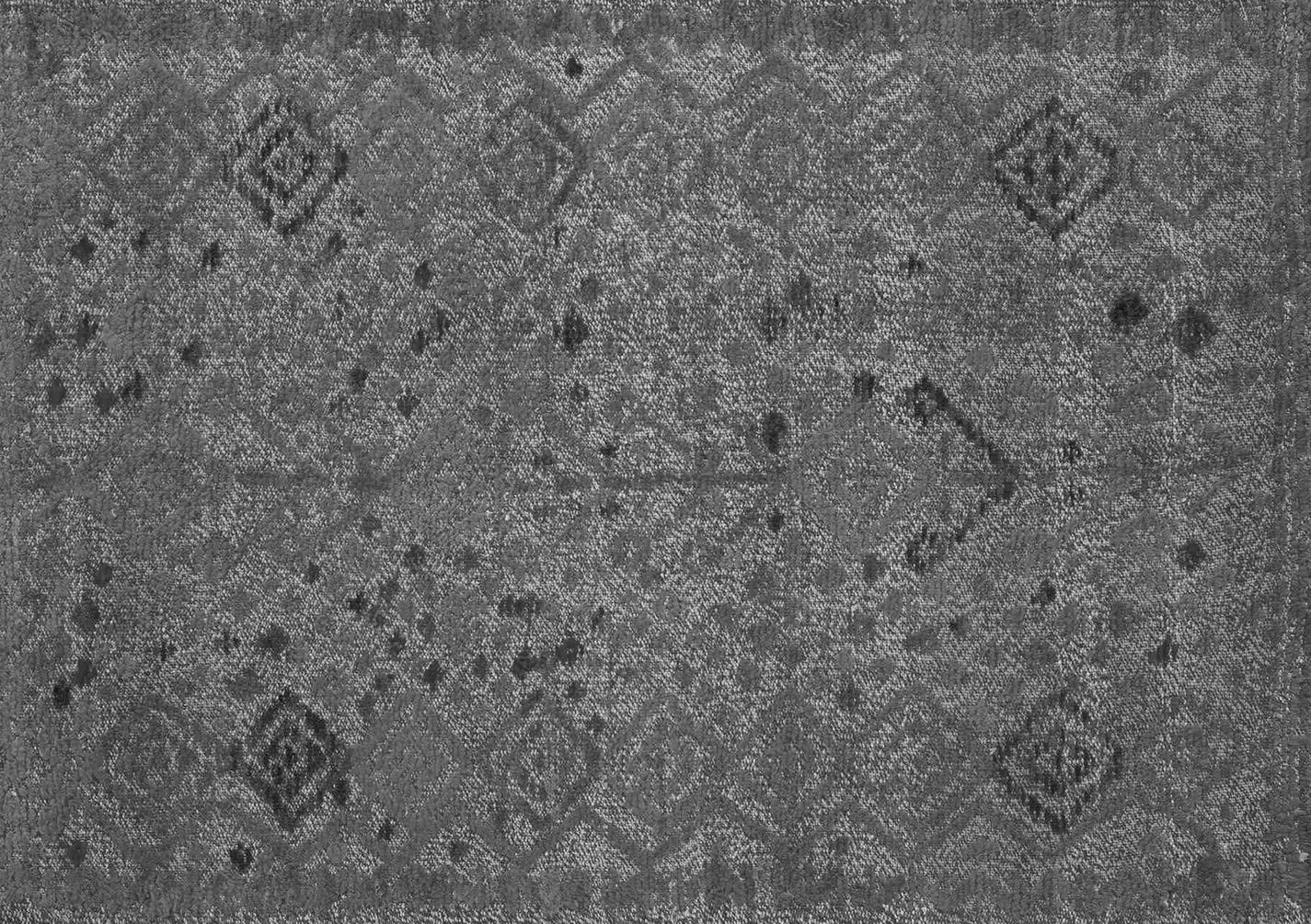 Ahgly Company Indoor Rectangle Abstract Gray Modern Area Rugs, 2' x 5 ...