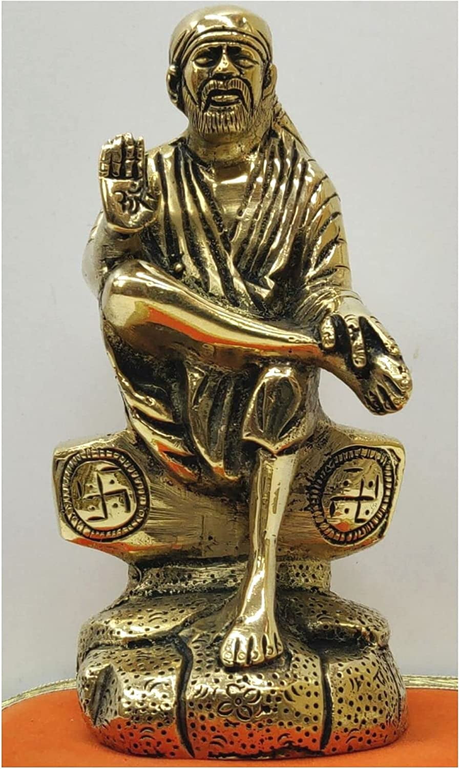 Saibaba Brass Statue Religious God Murti Shirdi Sai Nath Ji Sai Baba ...