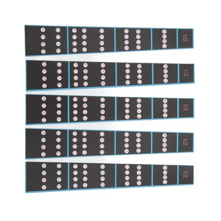Violin Fingerboard Sticker 1/2, 5Pc Violin Finger Guide Fretboard ...