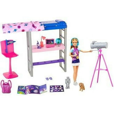 Barbie Horse Ranch Playset with Barbie, Stacie and Chelsea Doll ...