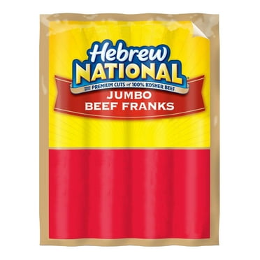 Nathan's Famous Colossal Quarter Pound Beef Franks, 32 oz - Walmart.com
