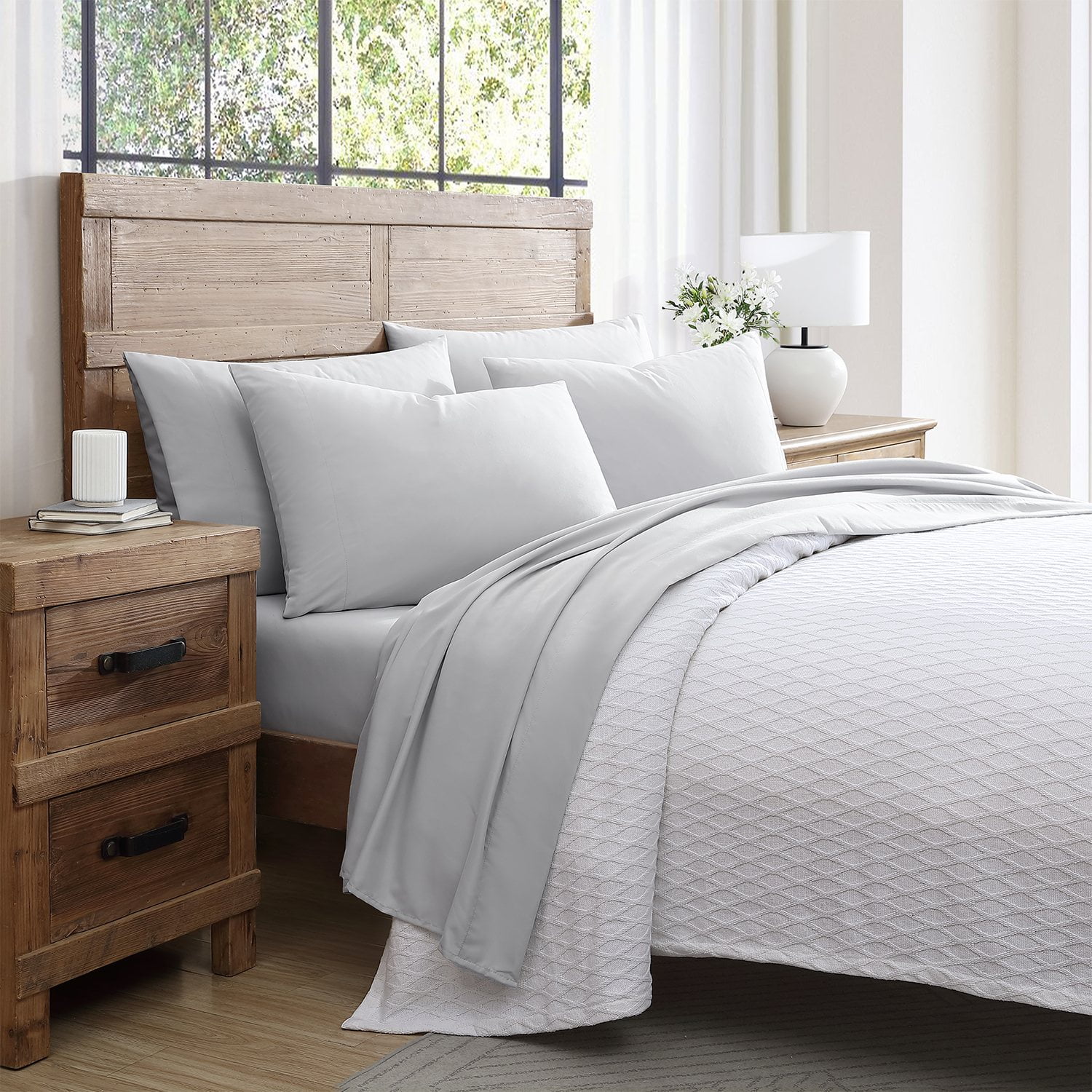 Tahari Home 6-Piece Microfiber Sheet Set, Assorted Sizes - Samsclub.com