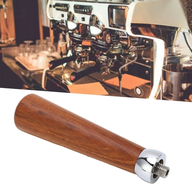 Coffee Filter Handle,M10 Solid Wooden Coffee Coffee Portafilter Handle ...