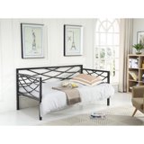 Hodedah Imports Metal Crossback Daybed - Walmart.com