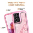 Compatible with Samsung Galaxy S21 Ultra 5G Phone Case Tempered Glass ...