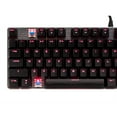 Sceptre SK-604 104 Key USB Wired Illuminated Mechanical Gaming Keyboard ...