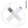 VERYNIUBI RG10F2 RG10F3 Compatible Remote Midea Air Conditioner Remote ...