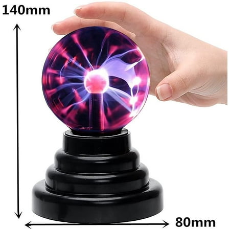 Suxm Plasma Ball Sensitive Touch Light Ball Magic Ball (1pcs) | Walmart ...