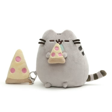 Pusheen The Cat Stuffed Animal, 9.5 Plush Toy with Pizza For Kids ...